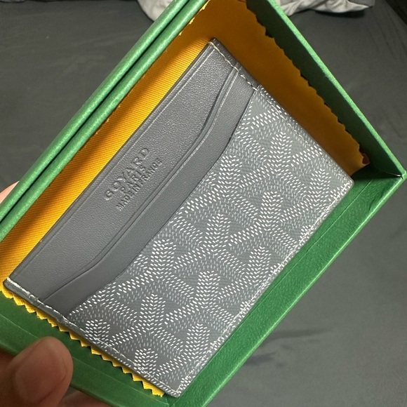 Goyard | Accessories | Goyard Gray Card Holder | Poshmark